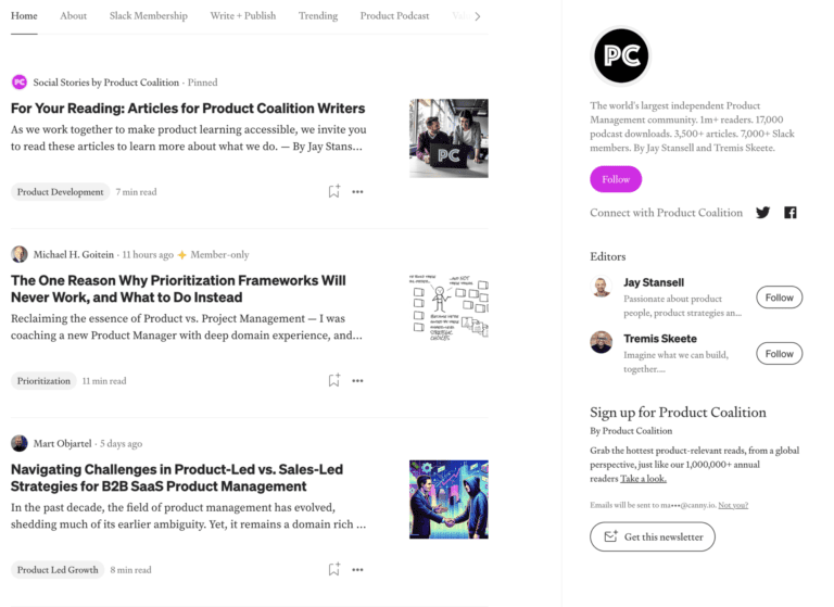 Top 15 product management blogs - Canny Blog