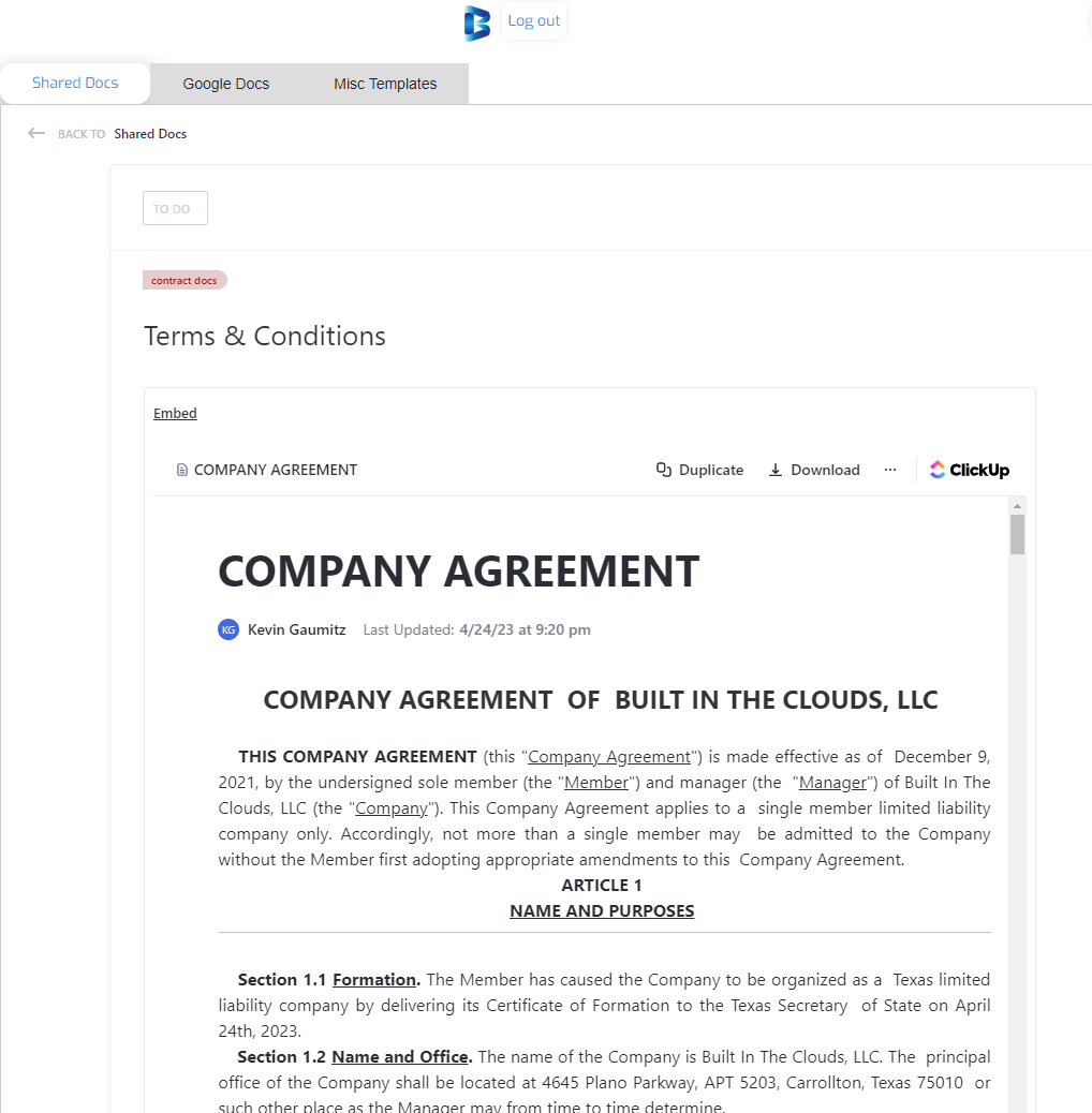 automatically expand task description | Voters | ClickUp