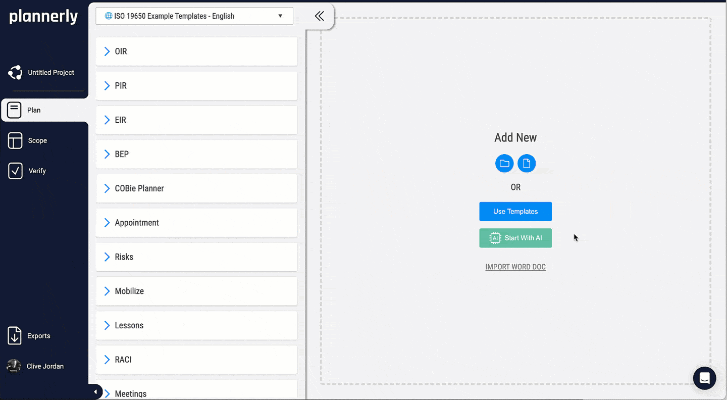 🤖 Create Documents Using AI | Plannerly Changelog