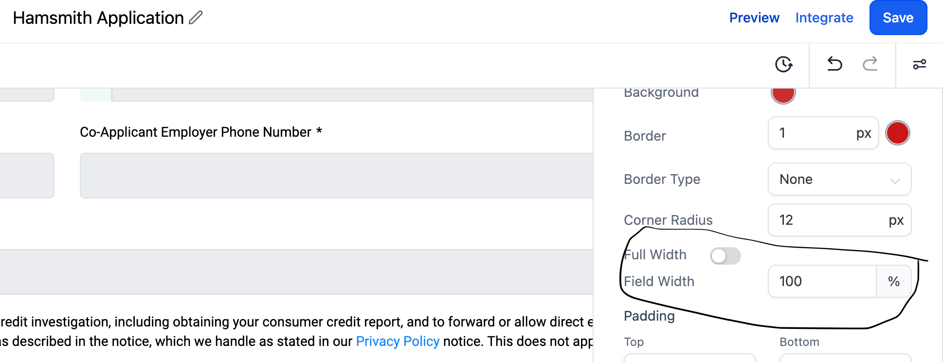Form builder button (Enable full width) | Voters | HighLevel Form builder button (Enable full width) | Voters | HighLevel