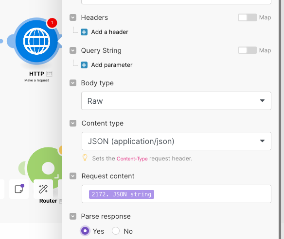 HTTP: Body formatter/validator (JSON/XML/querystring) | Voters | Make