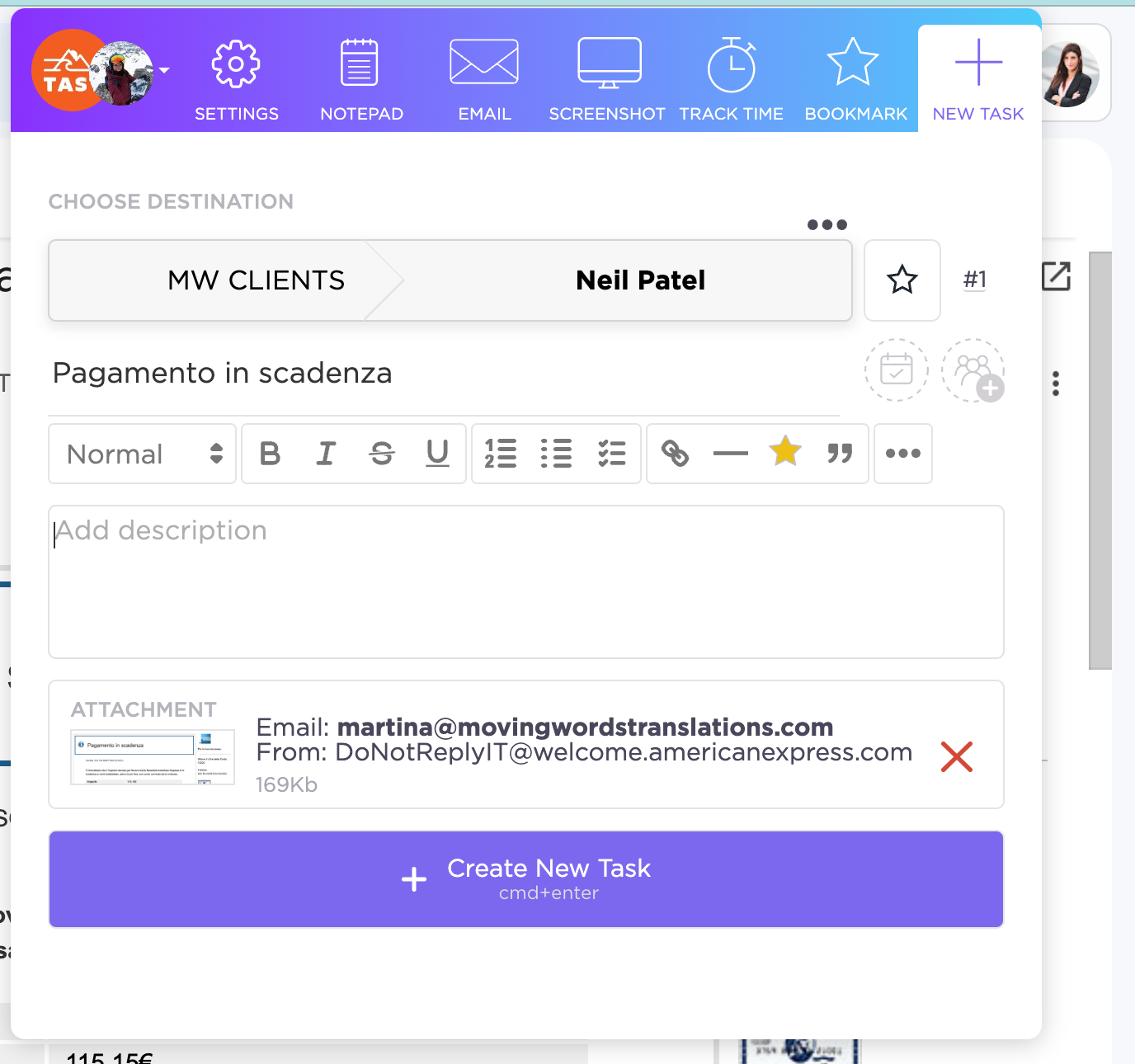 Chrome extension v3 | Integrations | ClickUp