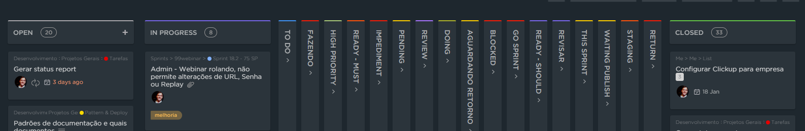 Hide Empty Columns In Board View Voters ClickUp