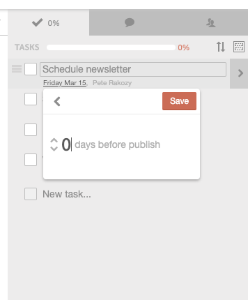 Reverse Date Planning of task based on due date | Voters | ClickUp