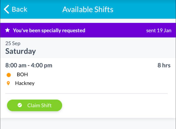 Offer shifts to employees with 'vacant shift claiming' | Tanda Changelog