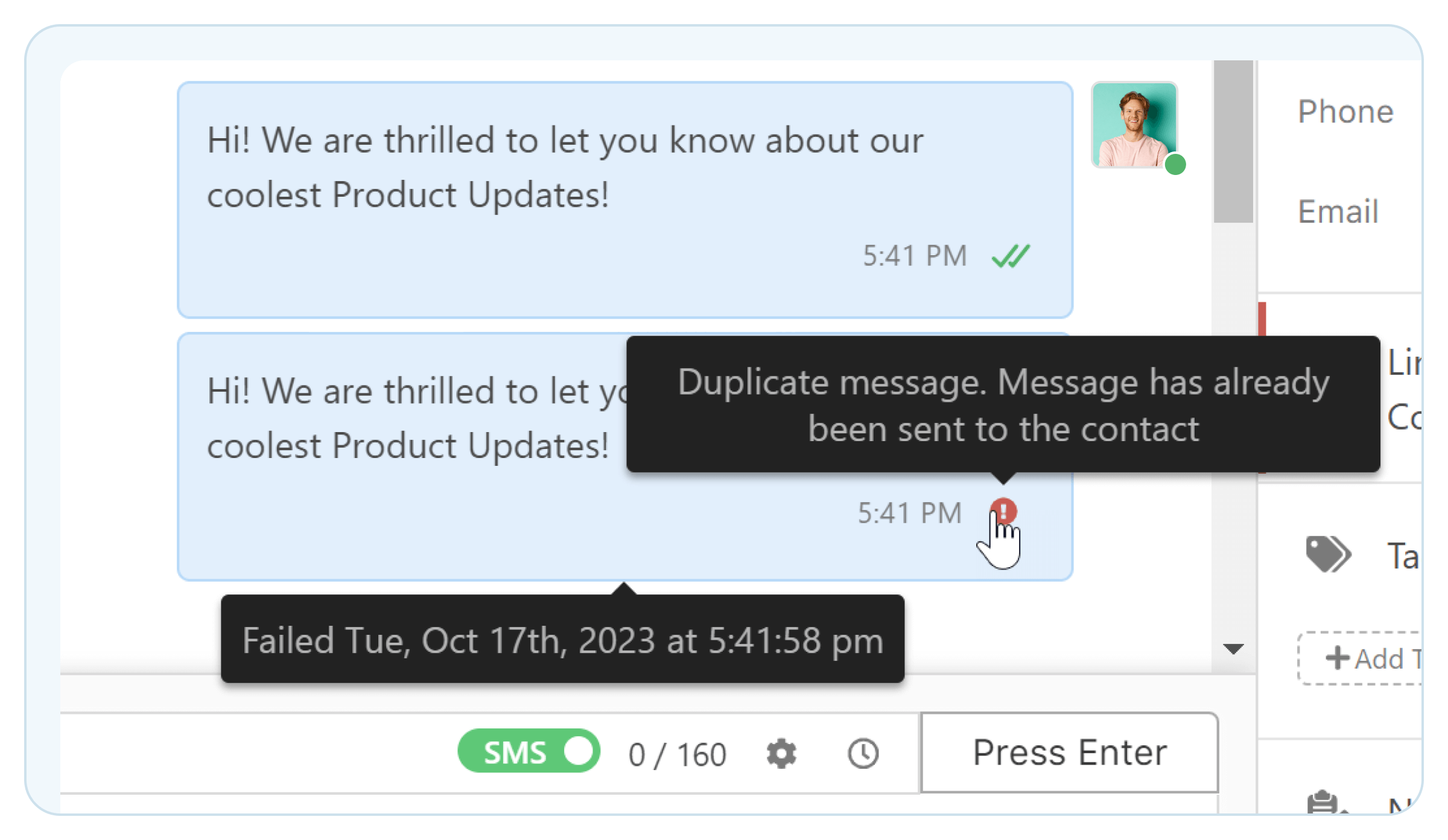 Changelog | Salesmsg
