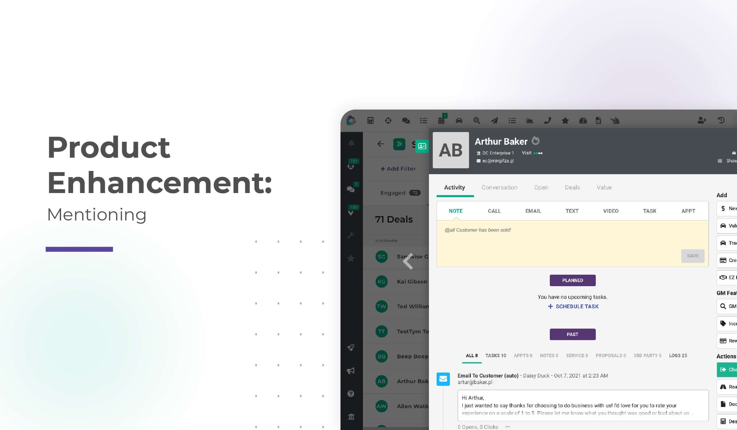 Changelog | DriveCentric