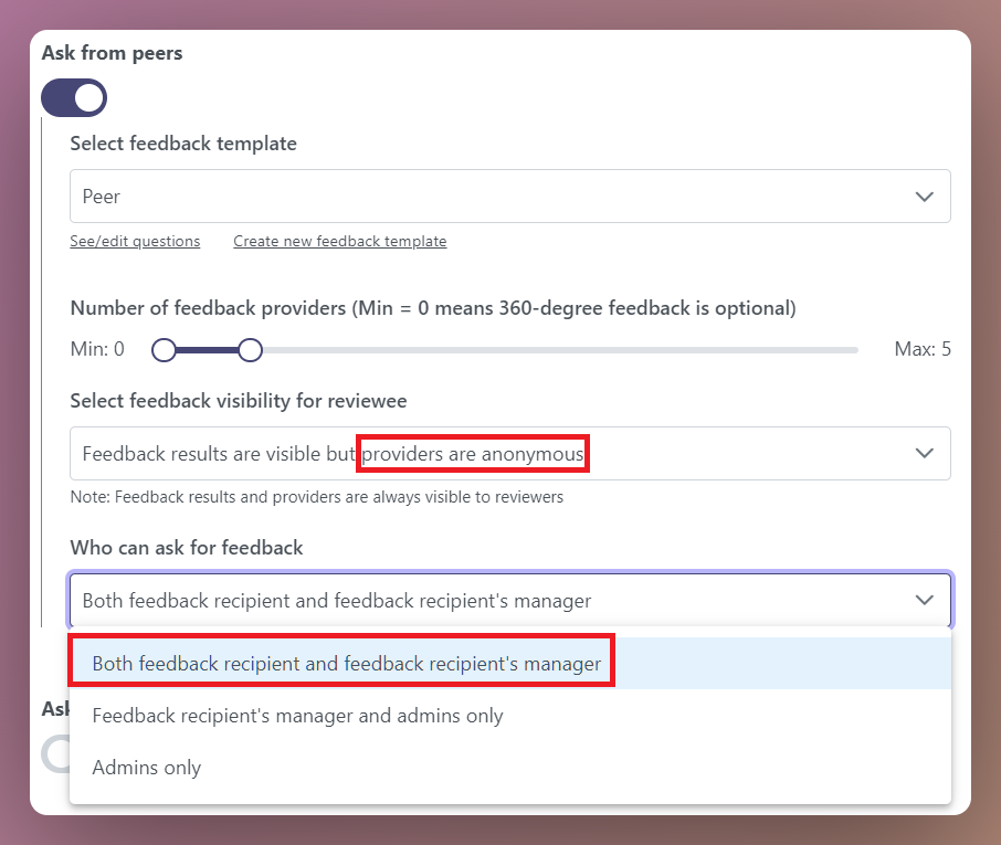 Anonymous Peer Feedback | Teamflect Changelog