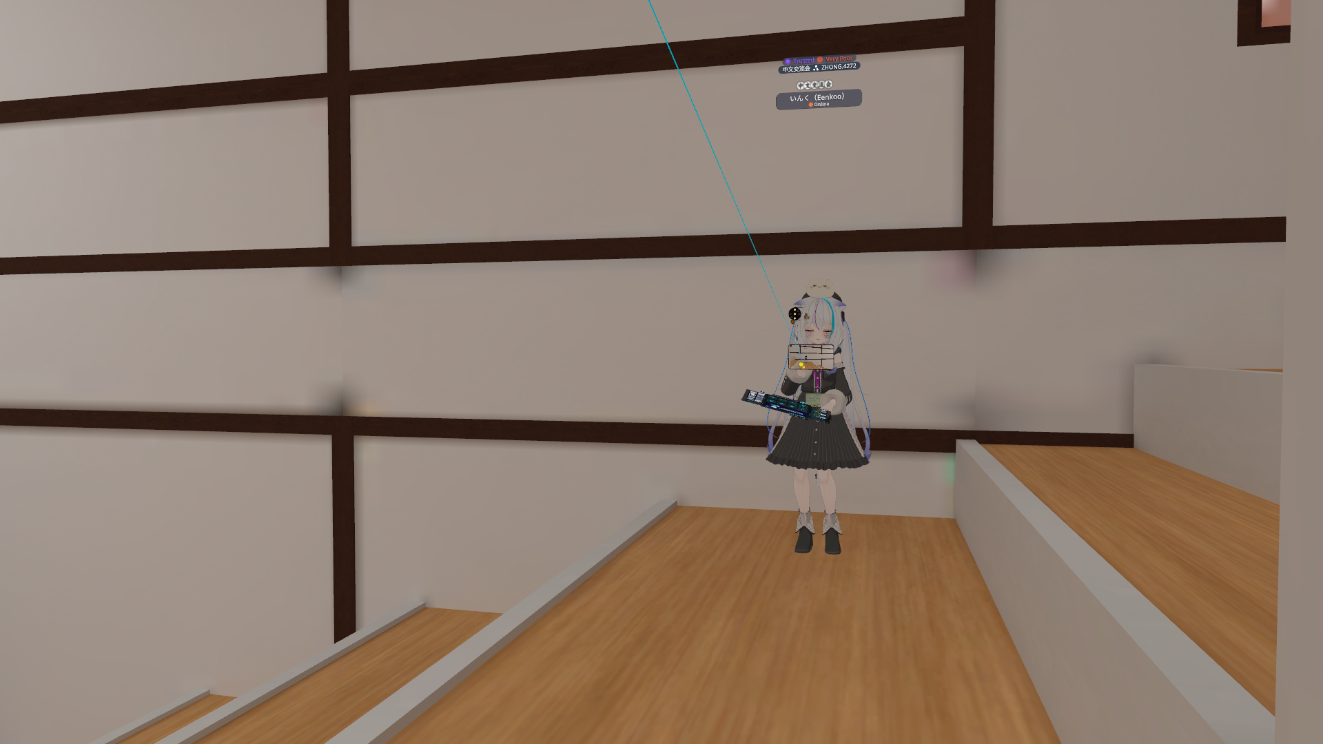 Wrong position of user's nameplate | Voters | VRChat