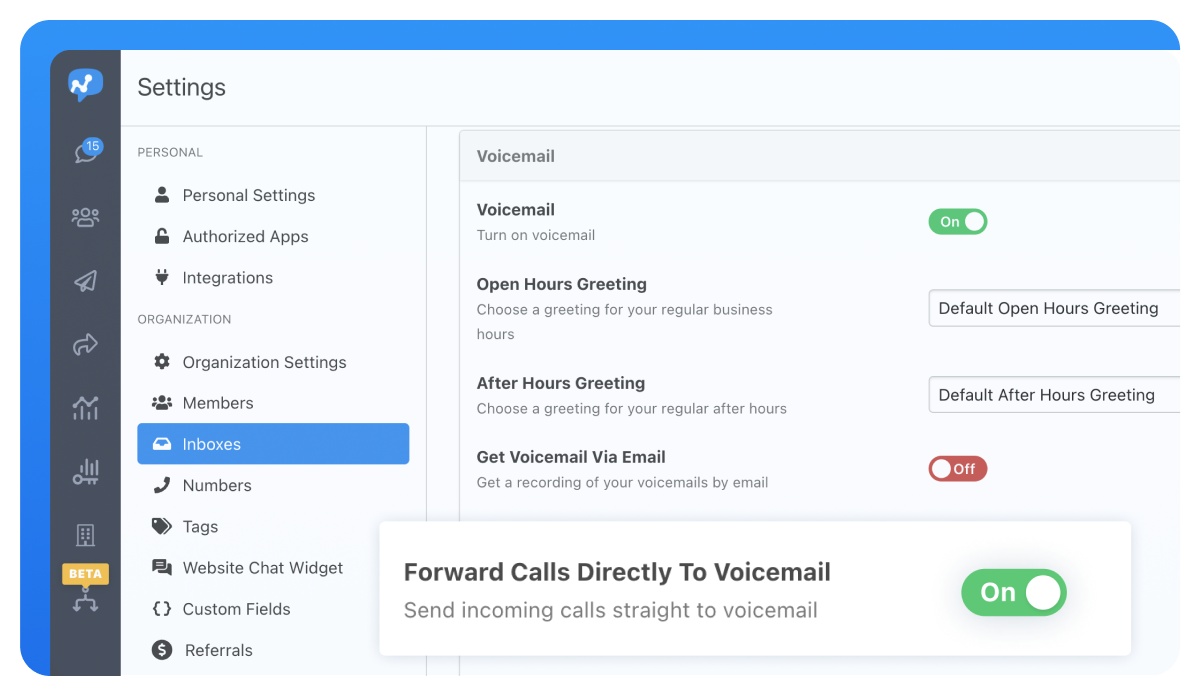 Changelog | Salesmsg