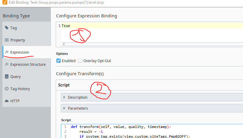 Script Binding Instead Of Expression Binding And Adding A Transform Voters Inductive Automation 4790