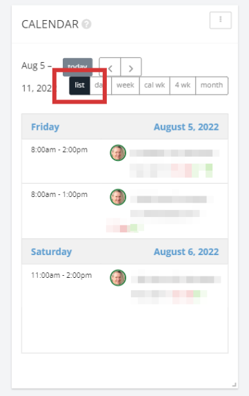 List View Removed As Calendar Default On Mobile Spectora Changelog