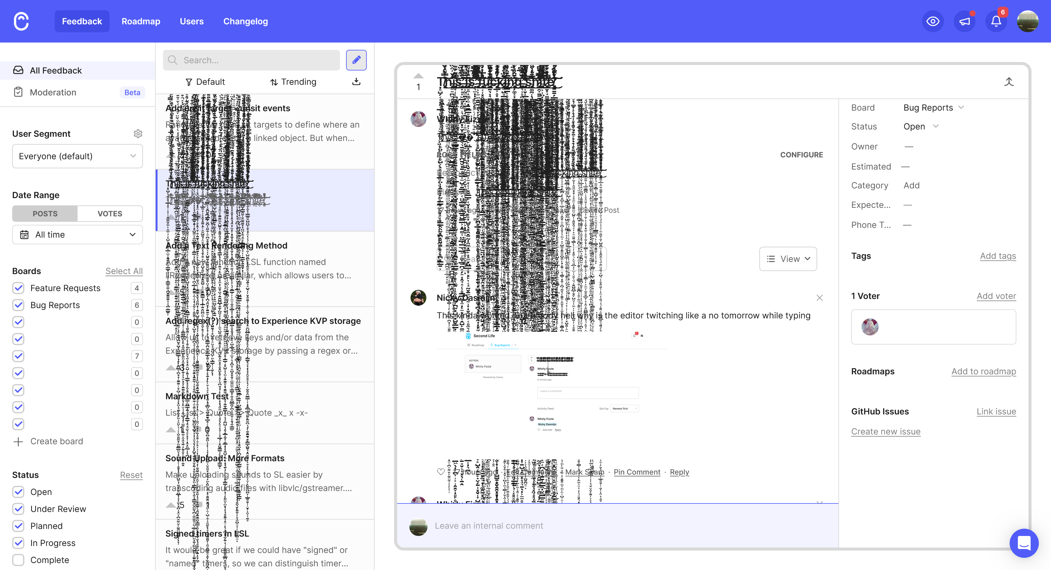 Safely Display Extreme Unicode Combinations | Feature Requests | Canny