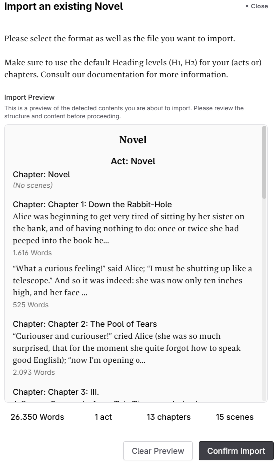 Changelog | novelcrafter