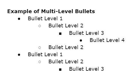 [VISUAL] Differentiate Checklist Bullets & Sub-Bullets | Voters | ClickUp
