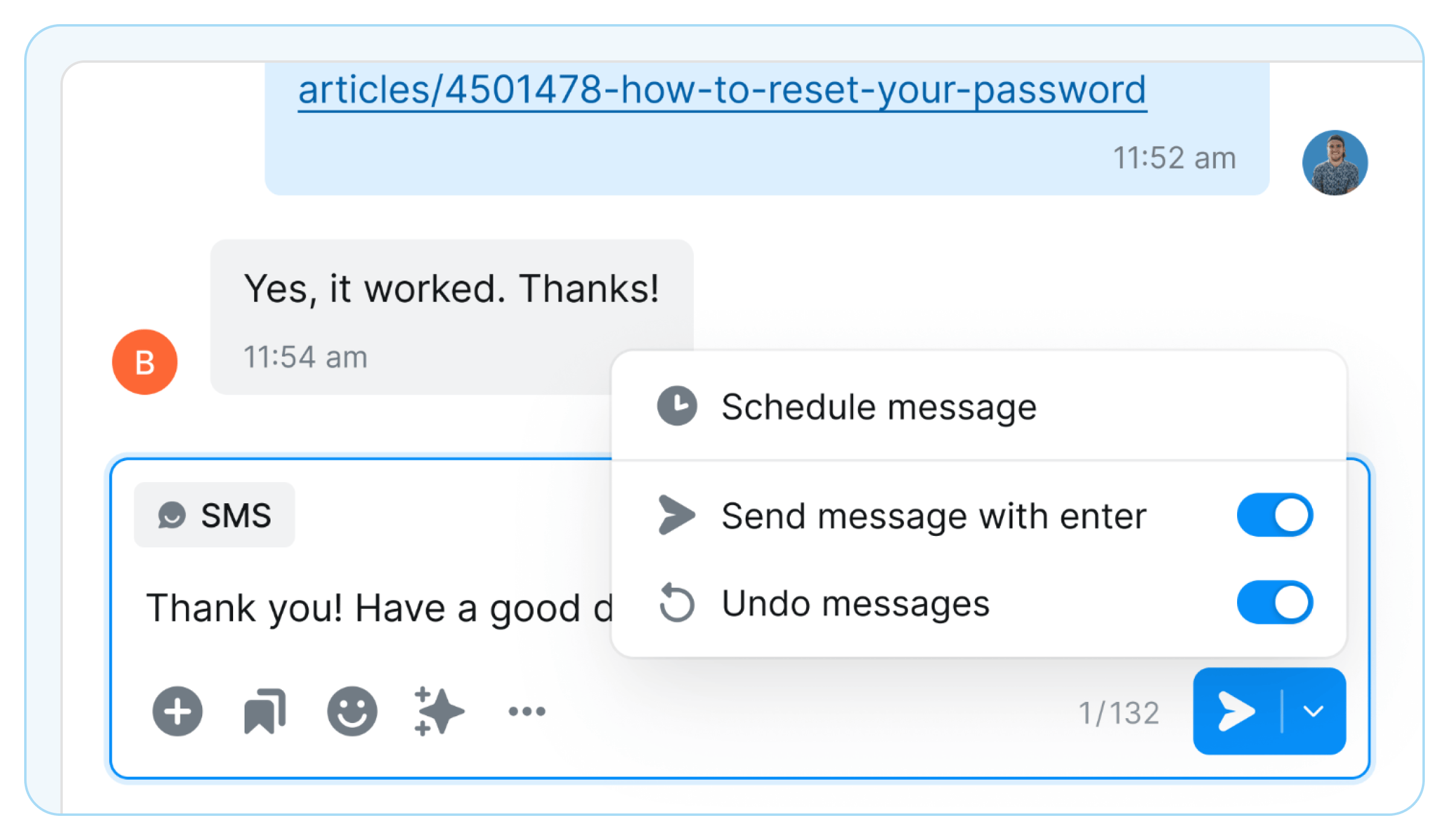 Changelog | Salesmsg