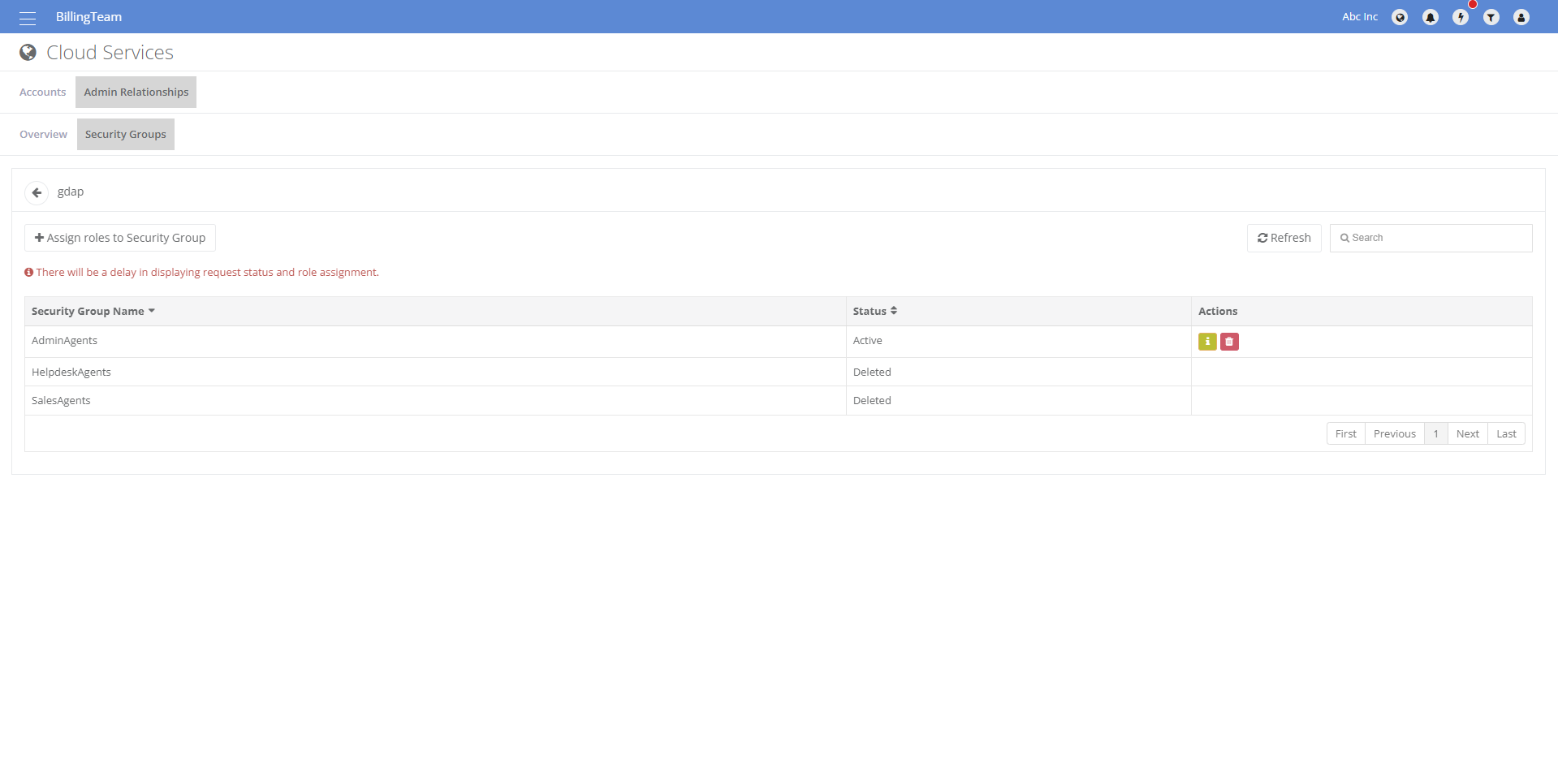 Assigning roles in GDAP to security groups | HYBR Changelog Assigning roles in GDAP to security groups | HYBR Changelog