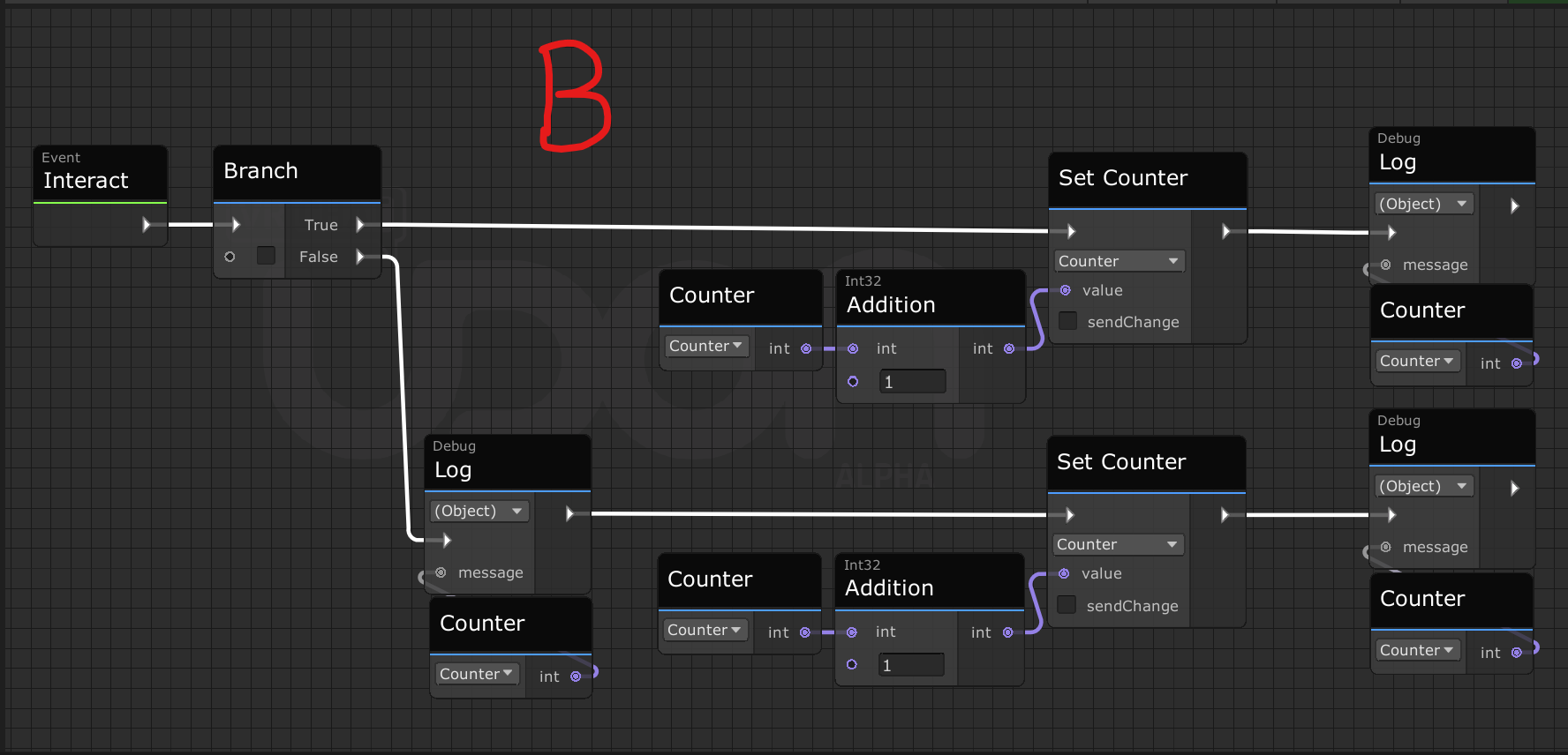 Merging flows after Branch generates incorrect Udon Assembly | Voters ...