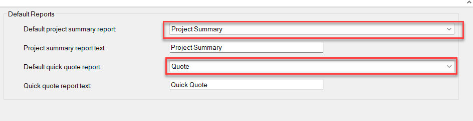Quick reports keyboard shortcut | Voters | D-Tools System Integrator