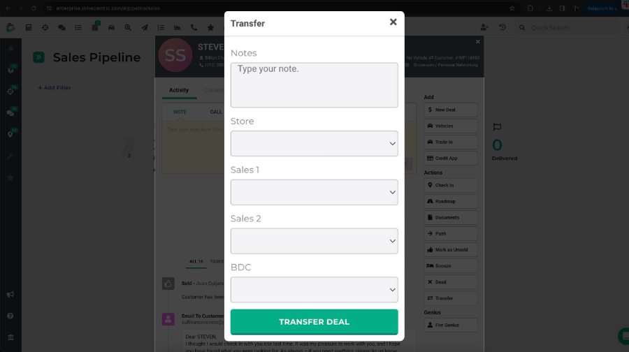 Changelog | DriveCentric