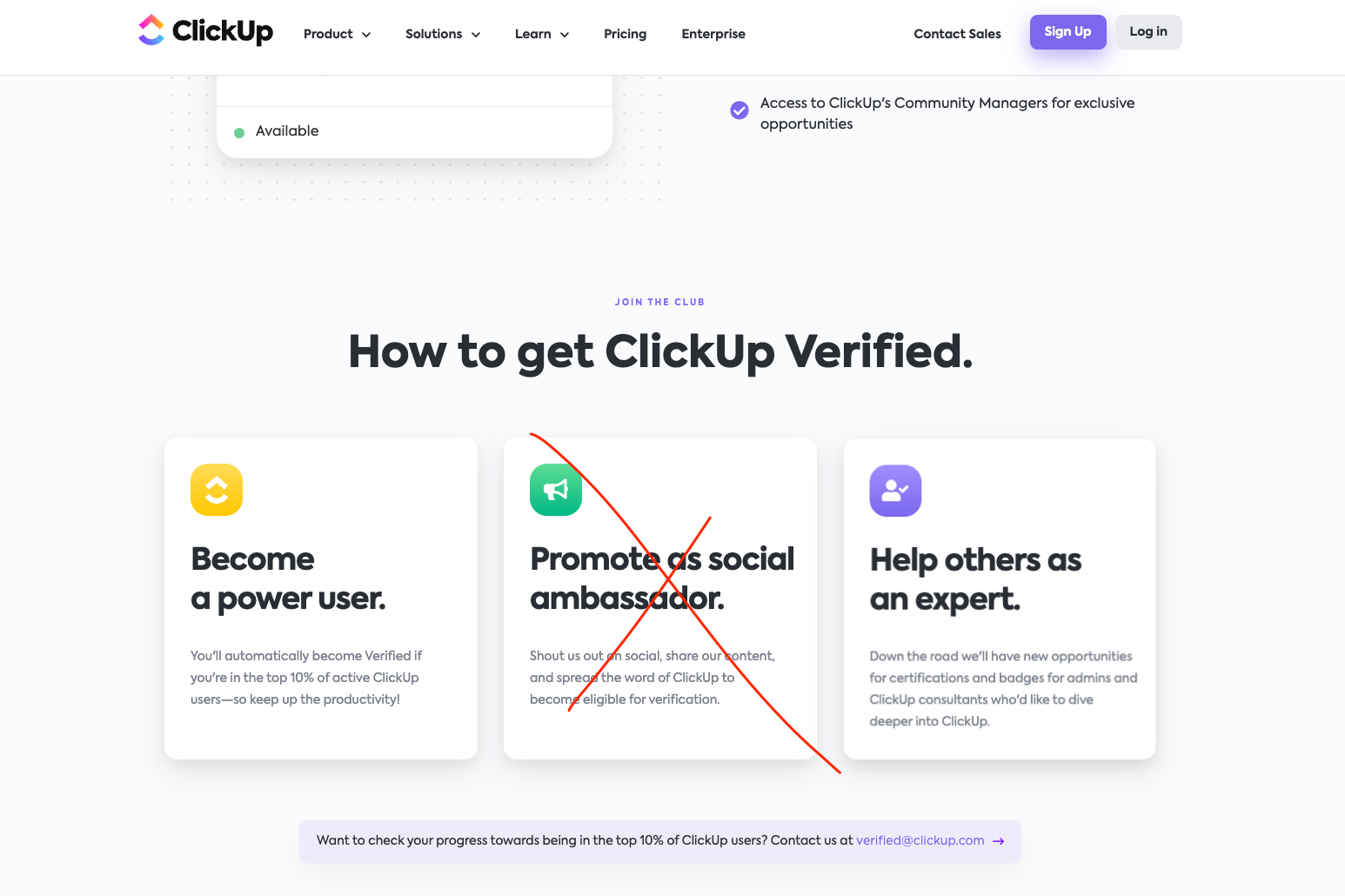 not a good idea to promote Clickup with power user badge | Voters | ClickUp