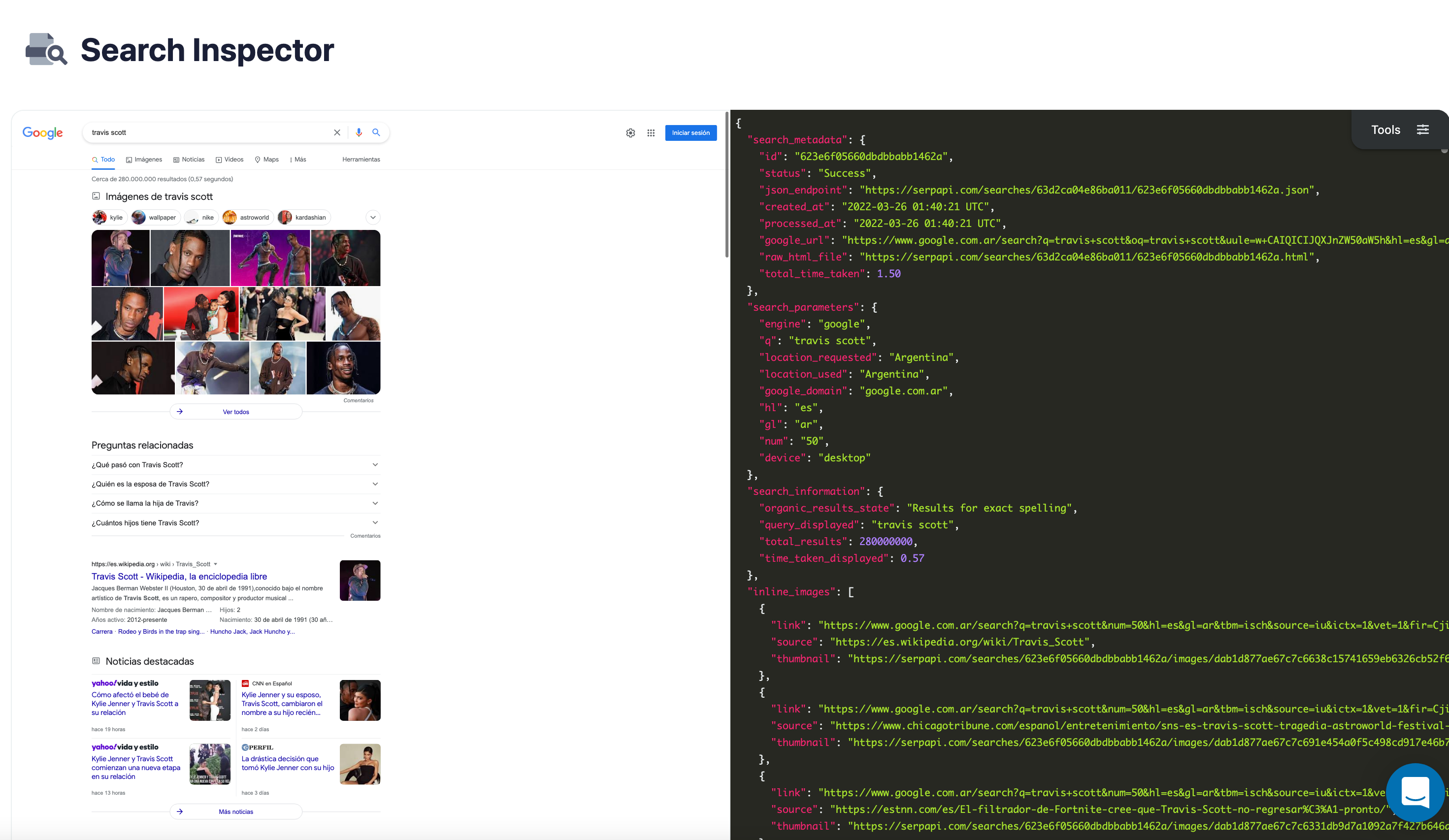 Goole Search Api Is Not Returning The Knowledge Panel Voters Serpapi Llc Old Roadmap We